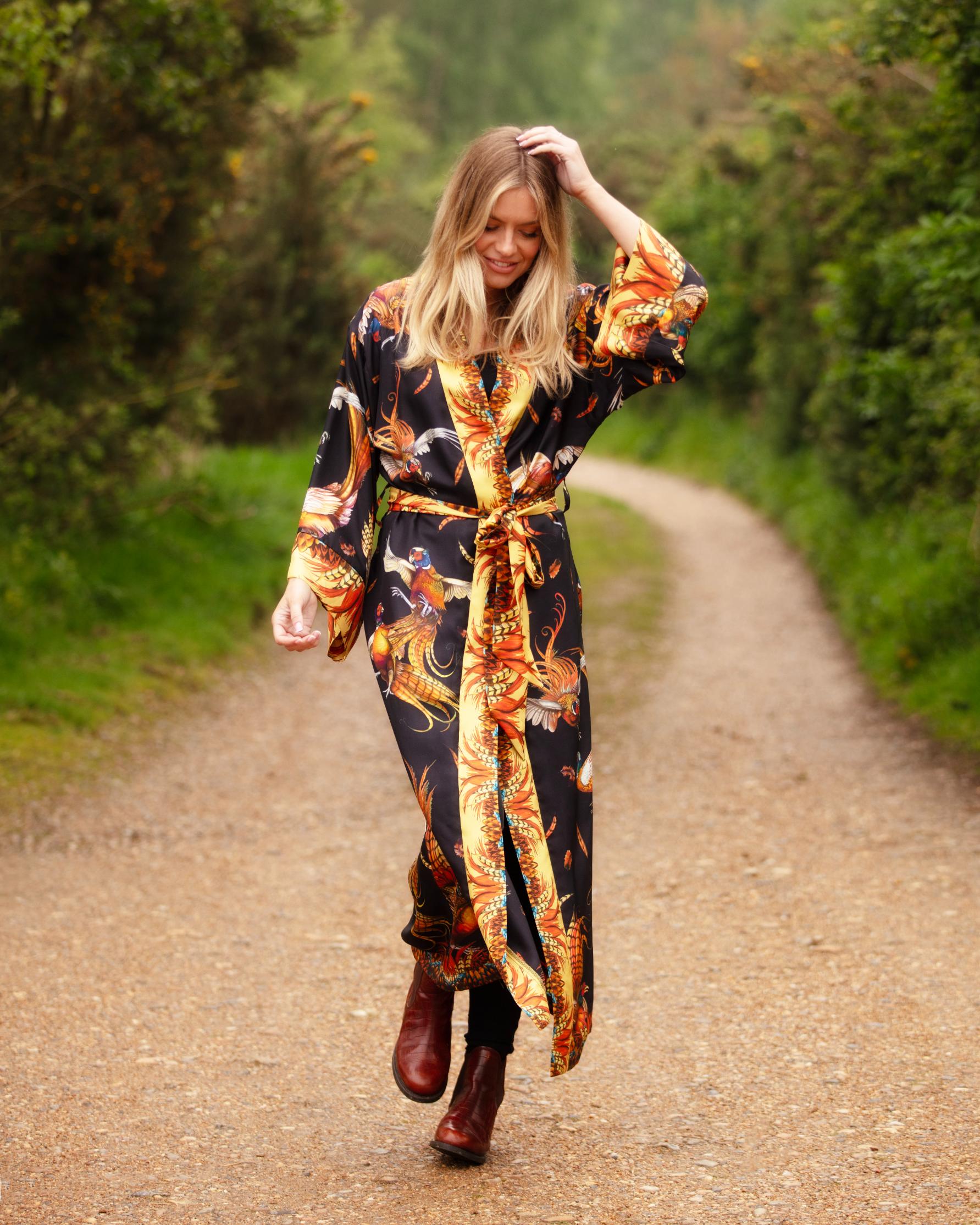 Kimonos | Handmade in Evesham Pure 100% Silk Kimonos | Made in England ...