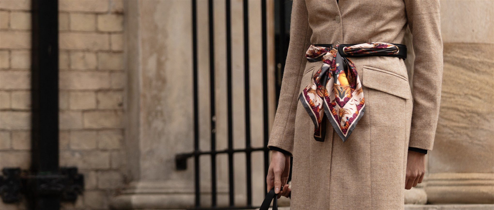 Scarf Belts | Leather Scarf Belts | Clare Haggas | Made in England