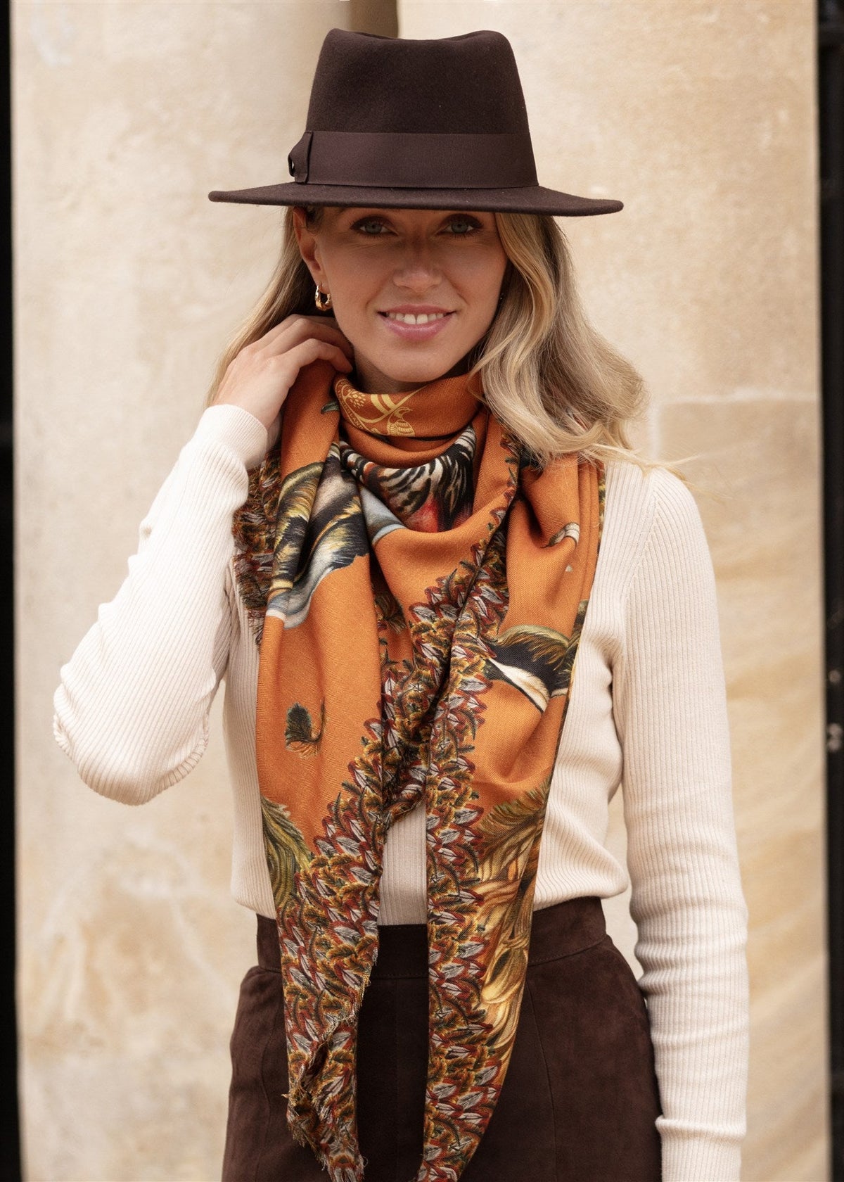 Silk Scarf Size Guide Chart and styling ideas – Clare Haggas